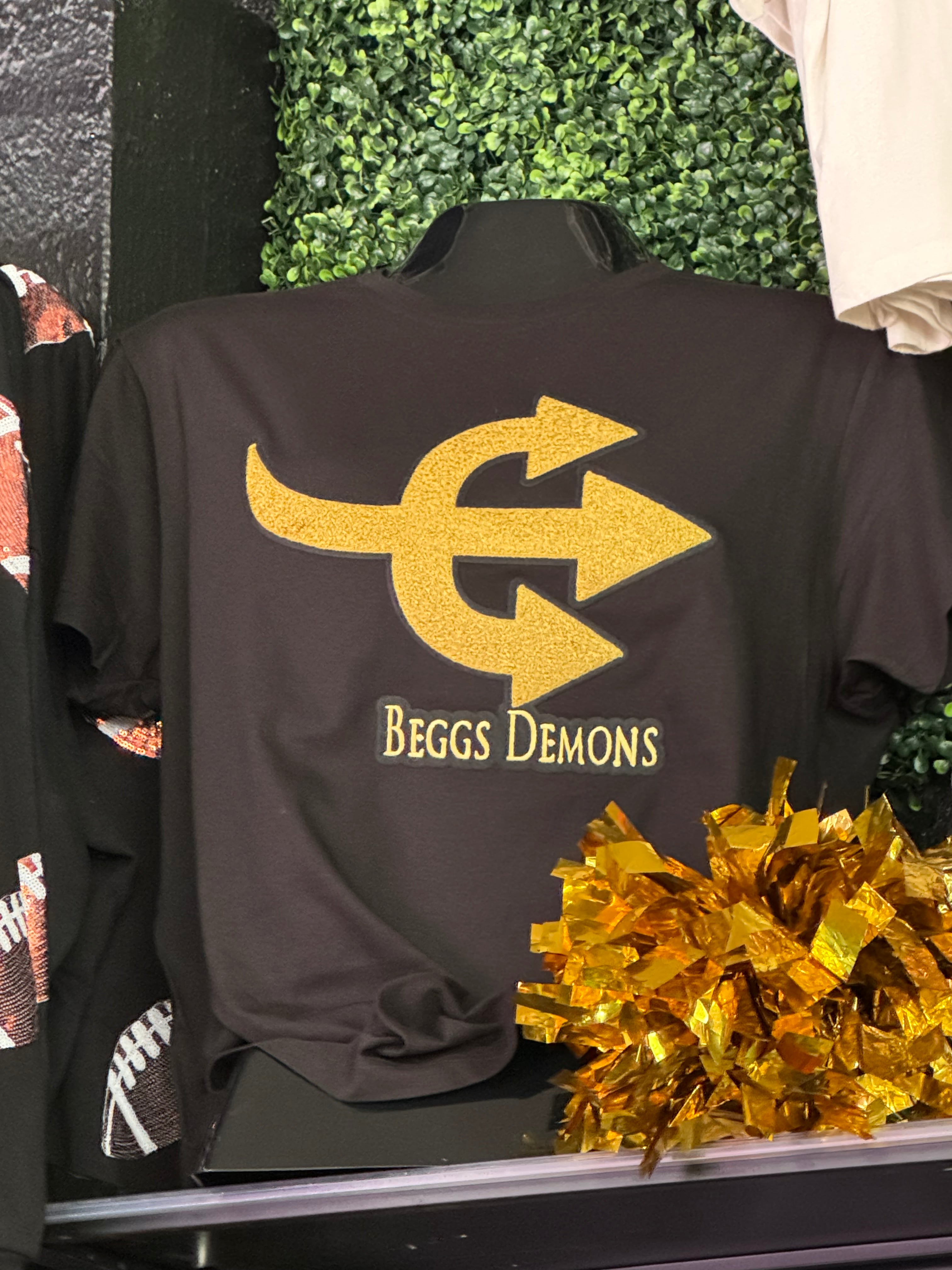 Beggs Demons Chenille Patch – JP's Custom Design & Printing